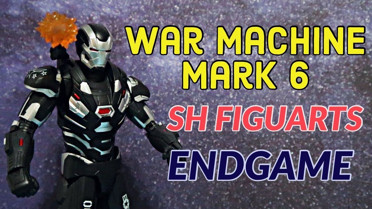 War Machine Mark 6 Avengers Endgame S.H. Figuarts REVIEW! - YouTube