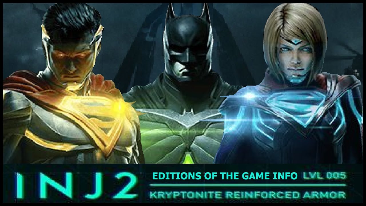 Injustice 2: Edition Exclusives + 9 DLC Fighters!? (Commentary) (HD ...