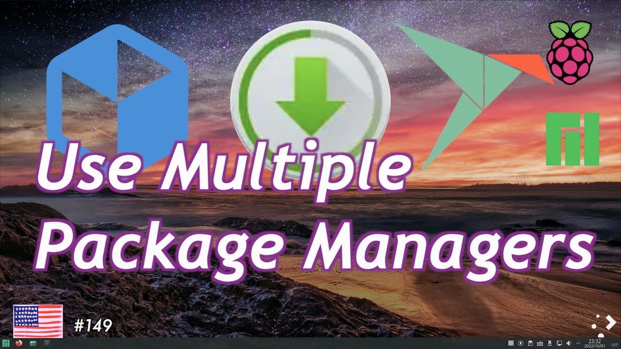 Use Multiple Package Managers on Pi - YouTube