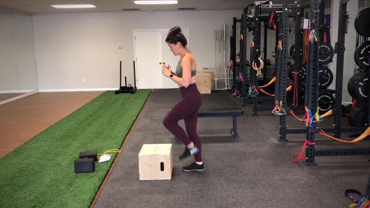 Alternating Step Up + Balance - YouTube