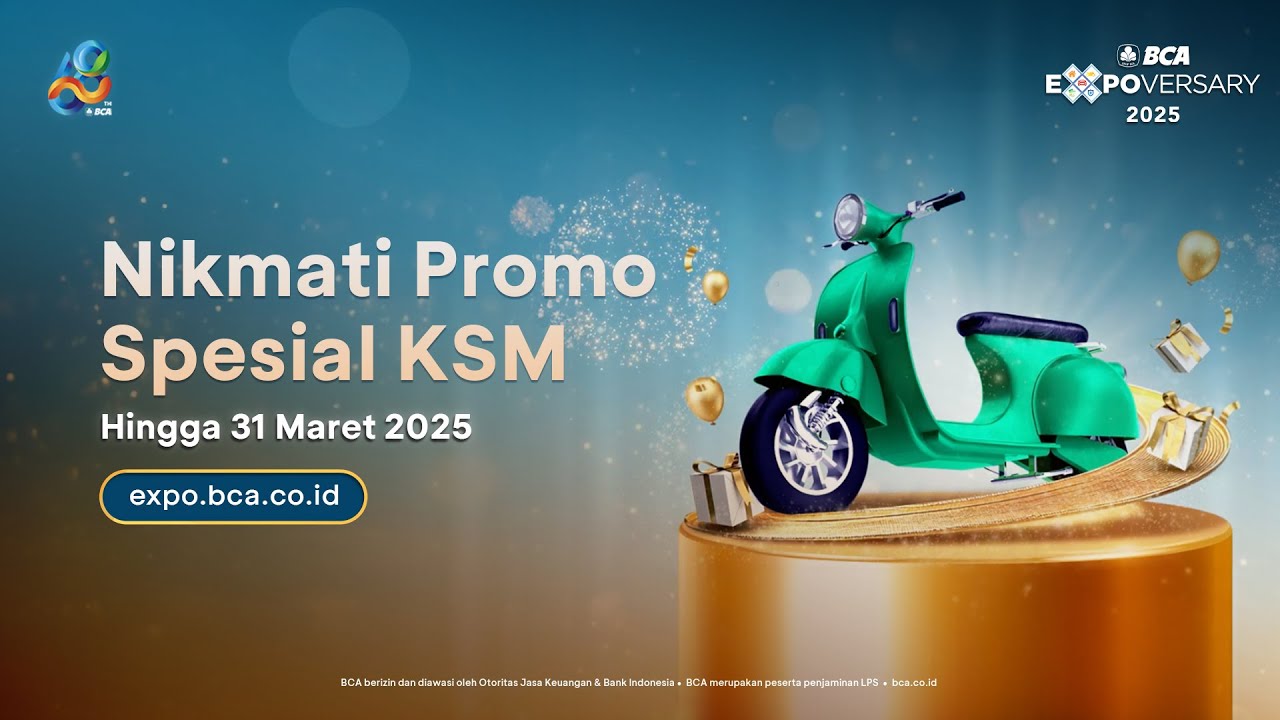 Kata-Kata Hari Ini Buat Promo Spesial KSM BCA di BCA Expoversary 2025 - YouTube