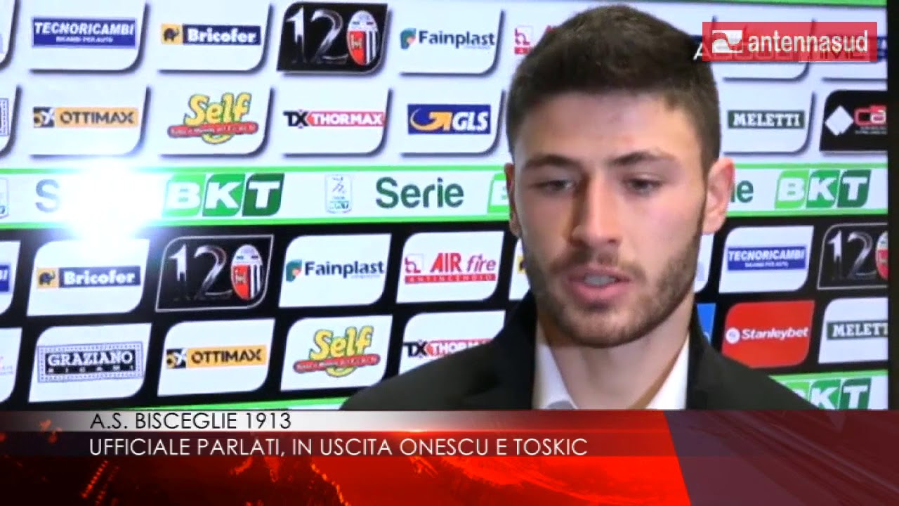 11 gennaio - A.S. Bisceglie 1913 ufficiale Parlati, in uscita Onescu e ...