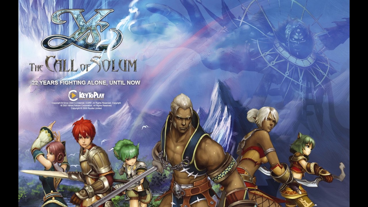 Ys Online: The Call of Solum - Solomon Shrine (Ys II) - YouTube