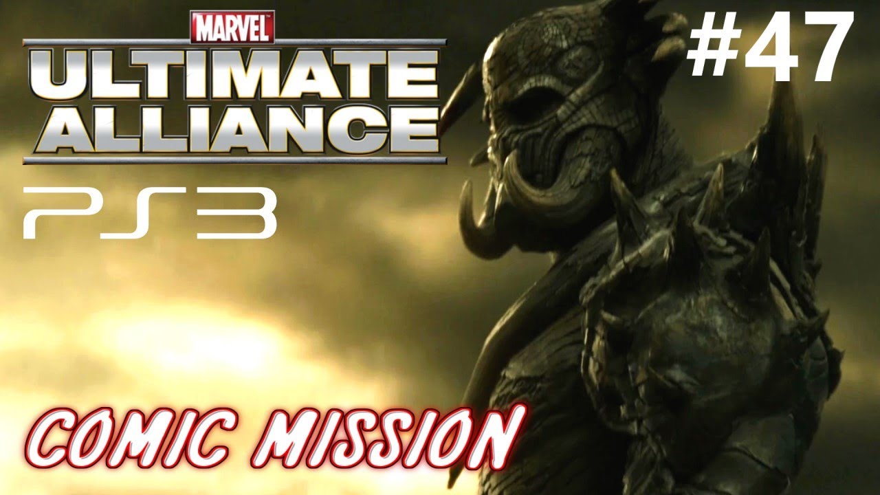 Marvel Ultimate Alliance (PS3) - Walkthrough Part 47: Comic Mission ...