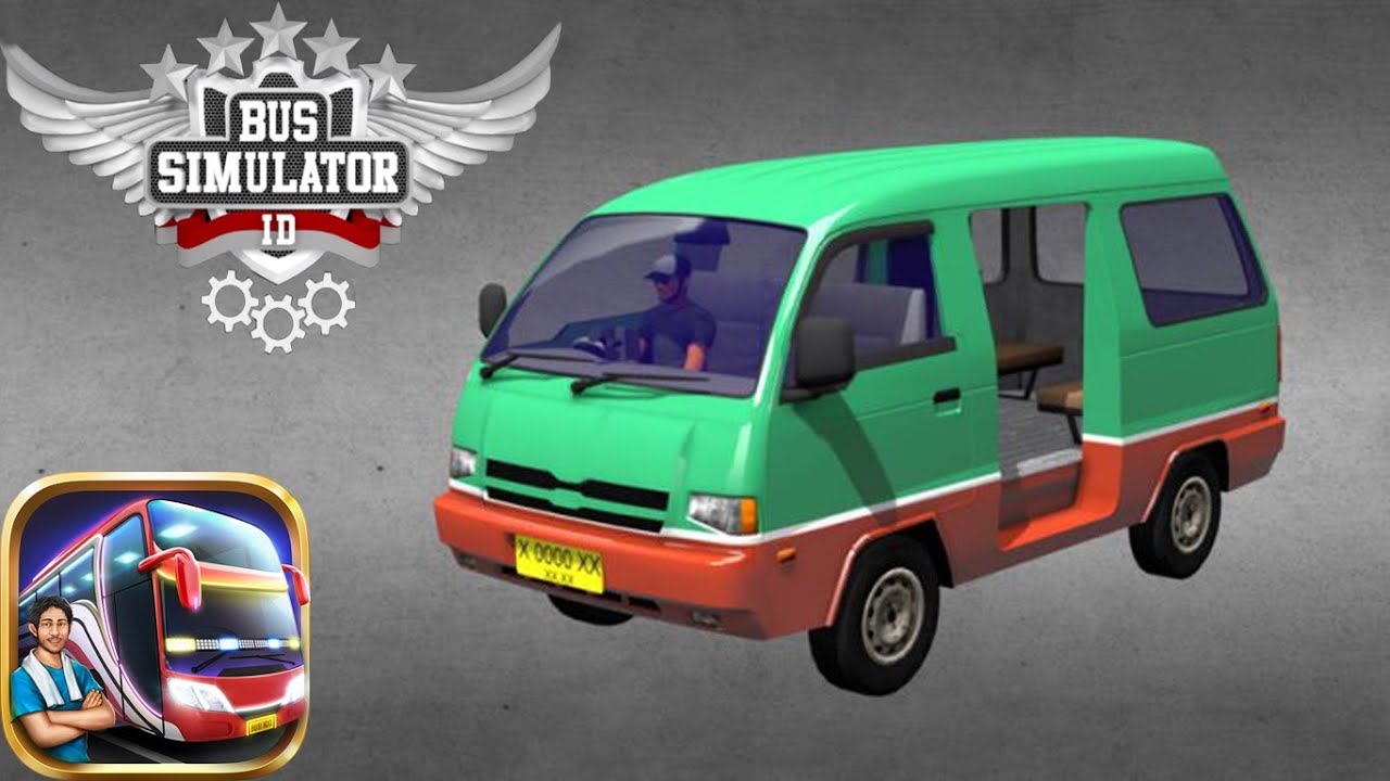 Bus Simulator Indonesia - Mobil Angkot Vehicle Mod - YouTube