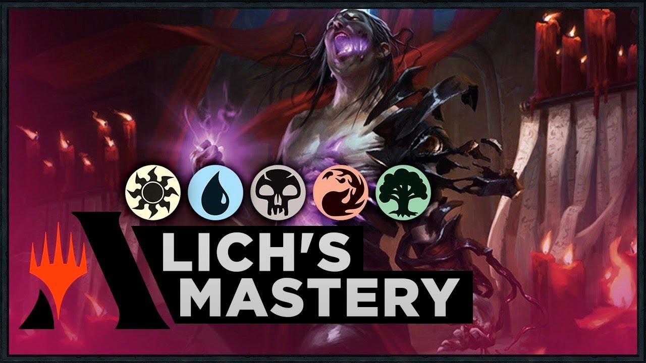 Lich's Mastery Ultimate Degeneracy | Ravnica Allegiance Standard Deck ...