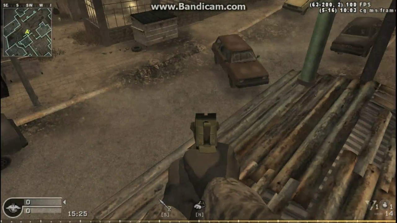 Call of Duty 4 Modern Warfare District Bounces - YouTube