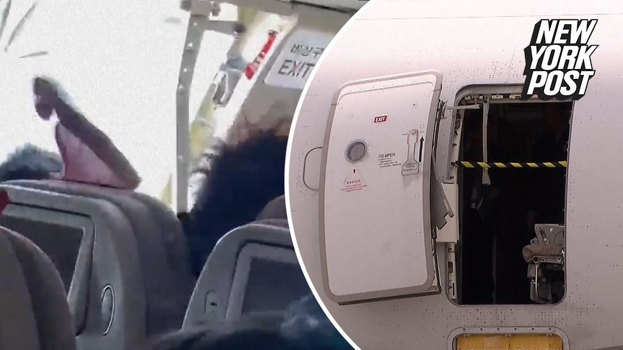 Pulse-pounding video shows Asiana flight’s panic as passenger opens ...