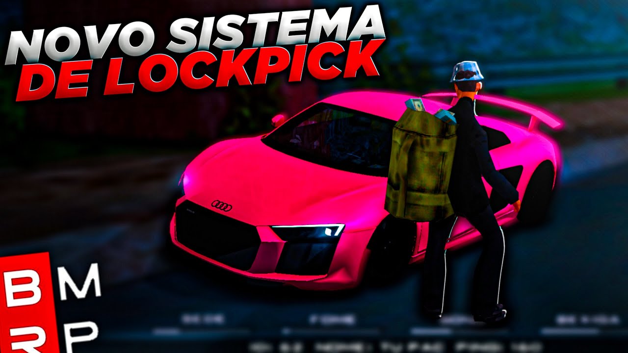 NOVO SISTEMA DE LOCKPICK NO SERVIDOR BMRP - GTA SAMP ANDROID/PC - YouTube