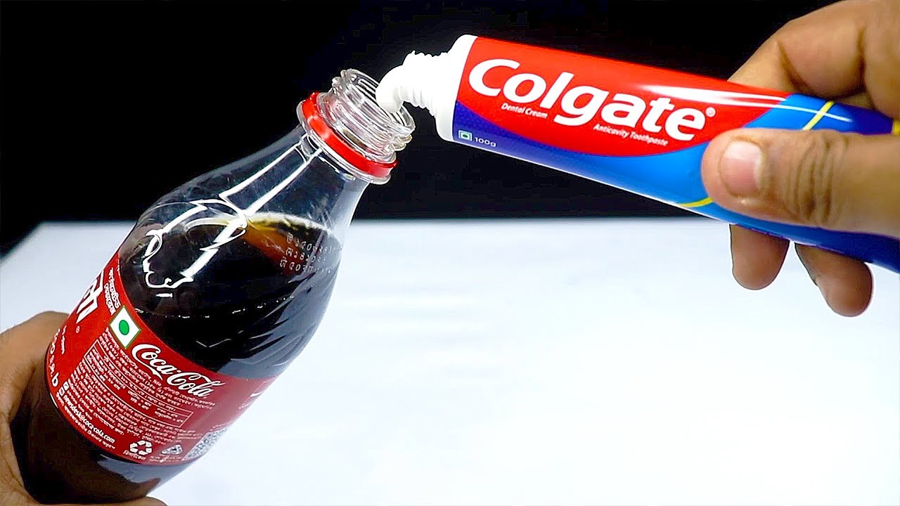 Just Add Some Toothpaste To The Coca Cola And You Will Be Amazed! - YouTube