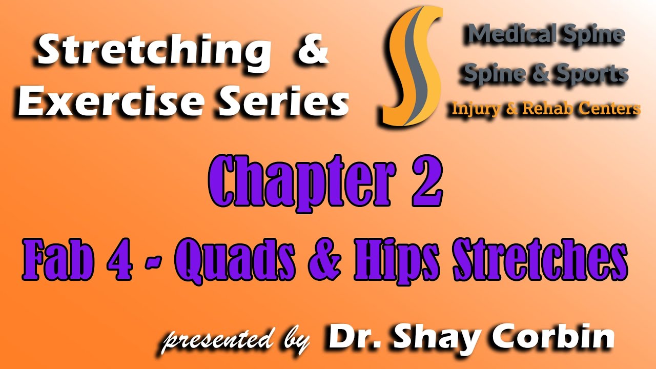Fab 4 - Quads and Hips Stretches (Series 2 of 11) - YouTube