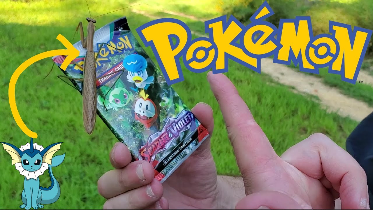 Pokemon "Praying Mantis" Pack opening FAIL - YouTube