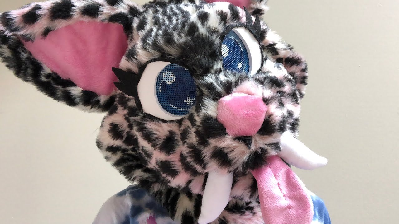 Astrid the Saber tooth tiger fursuit (Edit: SOLD!) - YouTube