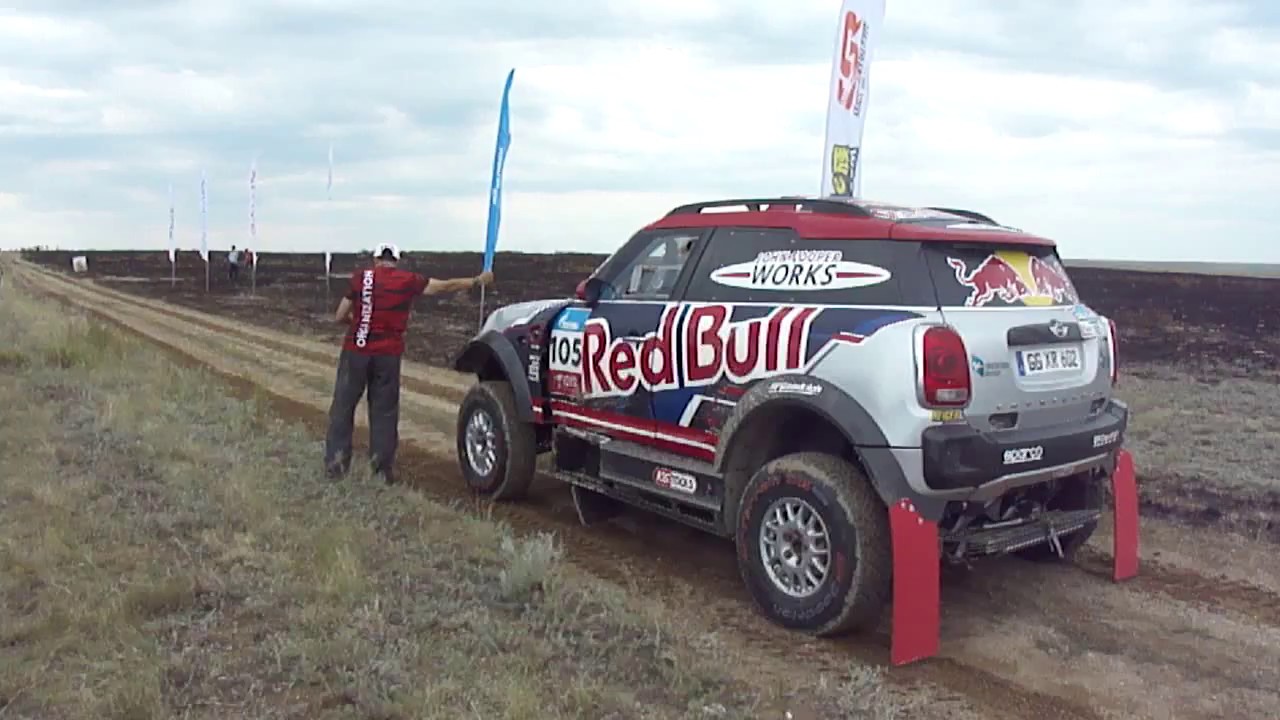 Ралли "Шелковый путь" 2017. 6 этап. Семей - Урджар. 105 X-raid MINI ...