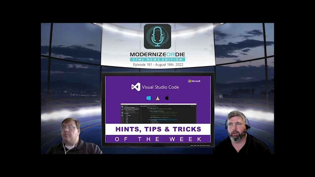Presentation Mode - VSCode Hint Tip and Trick of the Week - 08/16/22 ...