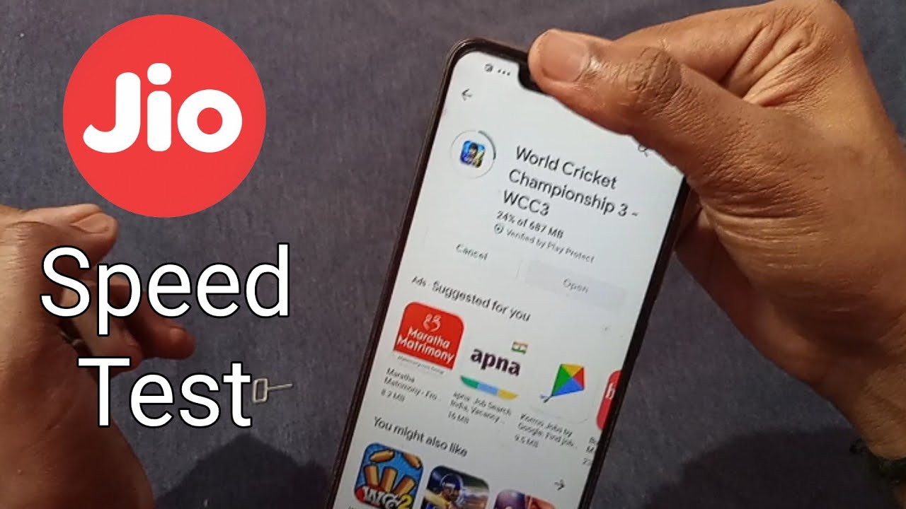 Jio 4G Speed Test 2021 || JIO SPEED TEST 2021 - YouTube