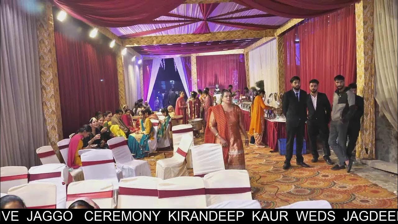 LIVE JAGGO CEREMONY KIRANDEEP KAUR WEDS JAGDEEP SINGH - YouTube