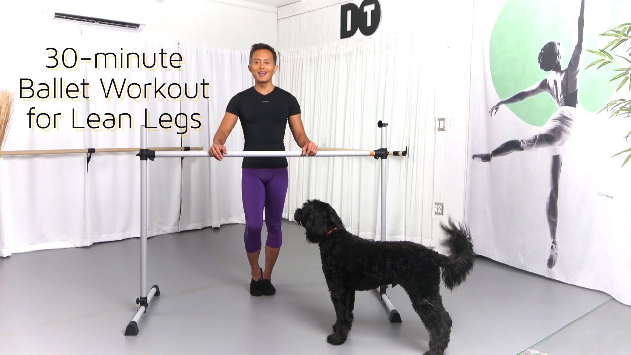 30 minutes Ballet Workout for Lean Legs - YouTube