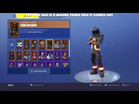Fortnite Trading for the future/inventory showcase - YouTube