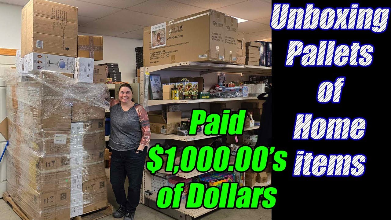 Unboxing A Pallet I Paid 1 000 00 s Of Dollars For Check Out What I unboxing-a-pallet-i-paid-1-000-00-s-of-dollars-for-check-out-what-i