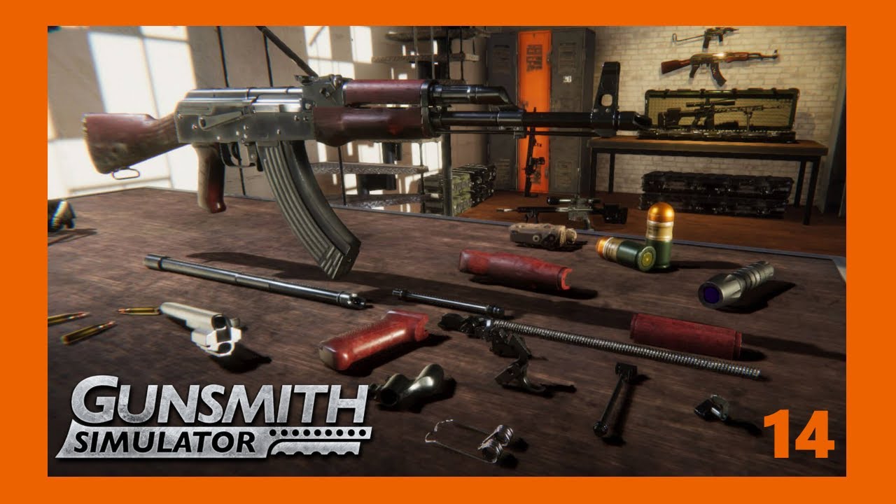 L' AKM - Réparation 14 (FR) - Gunsmith Simulator. - YouTube