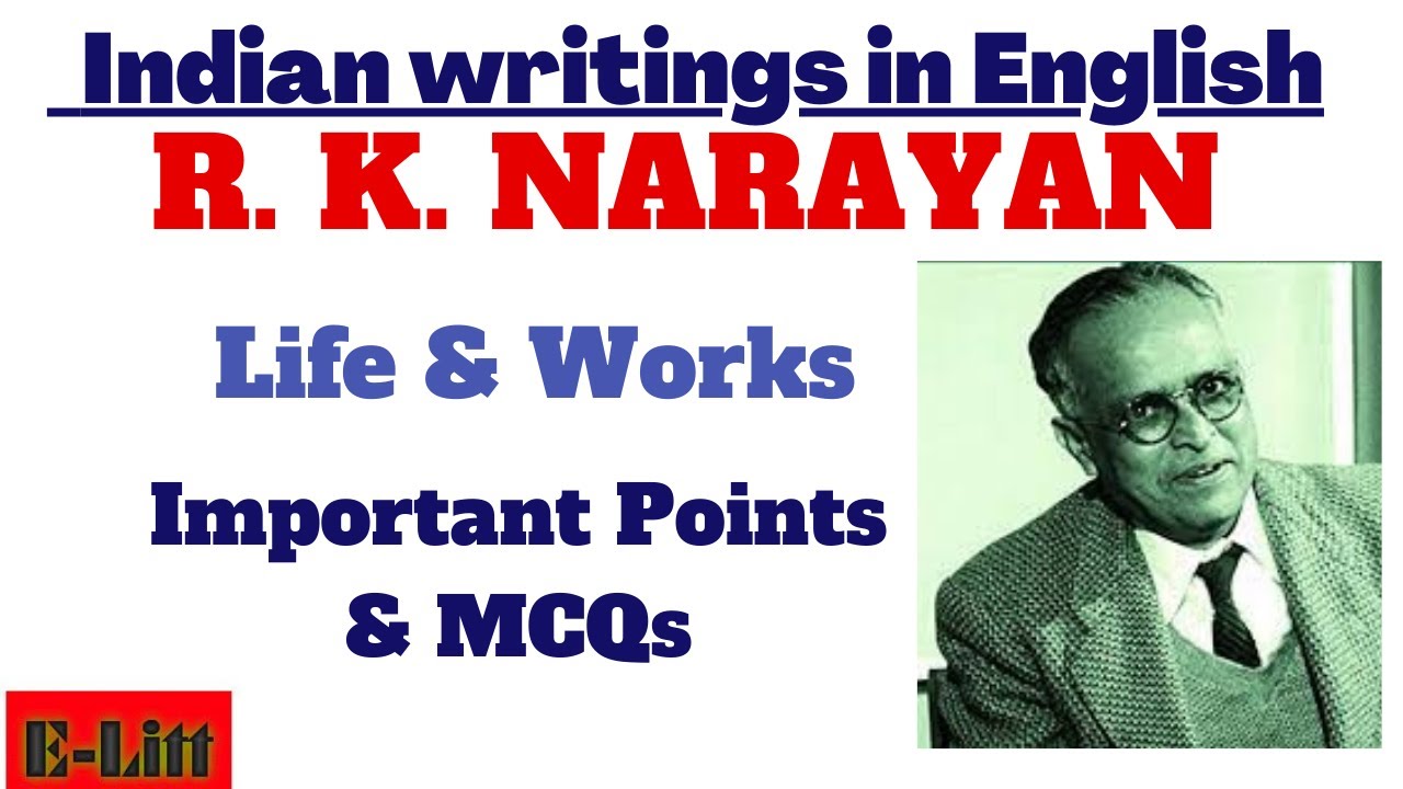 R. K. Narayan: Life & Works - YouTube