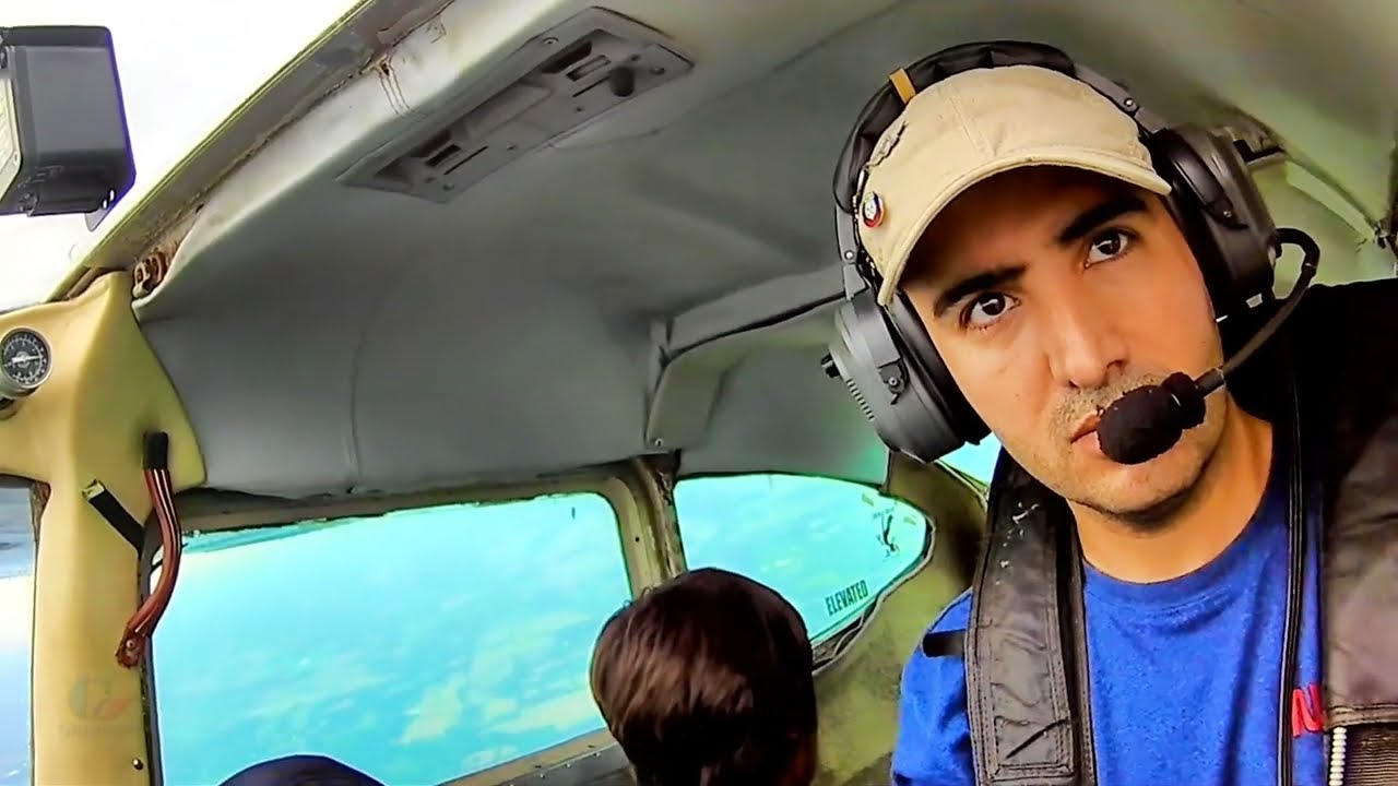 Cessna 182 Skydive Climbing with ATC - YouTube