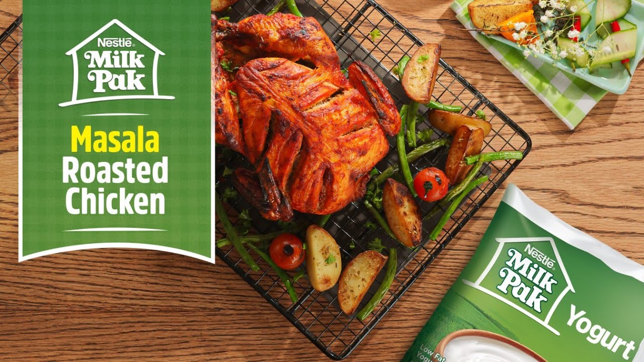 Roasted Masala Chicken | NESTLÉ MILKPAK Yogurt - YouTube