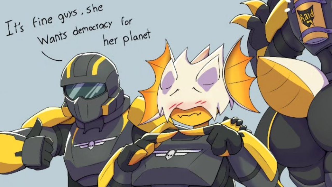 Terminid Helldiver | Helldivers 2 Comic dub - YouTube