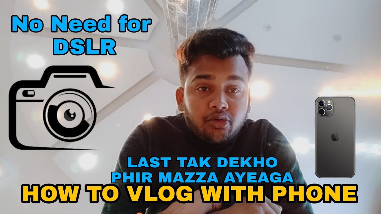 How To Vlog With Phone - Blogger Tutorial for Beginners - YouTube
