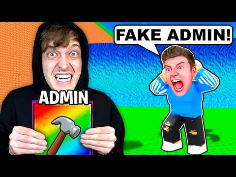 Ich tue so als wäre ich ein NOOB, aber mit ADMIN BEFEHLEN…🤣 (Escape Tsunami for Brainrots)