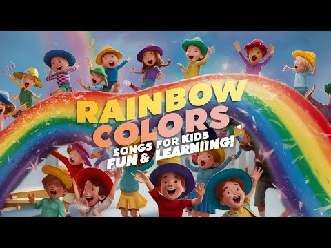 Sing Along! Rainbow Colors of the World Fun Learning Song for Kids!🌈 # ...