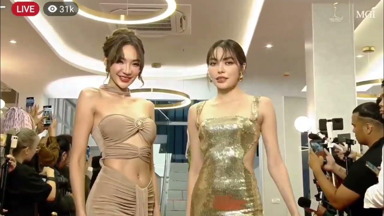 20241018 คุณชา ร่วมงาน MGI HEADQUARTERS GRAND OPENING CEREMONY // Cr. FB Live : miss grand ...