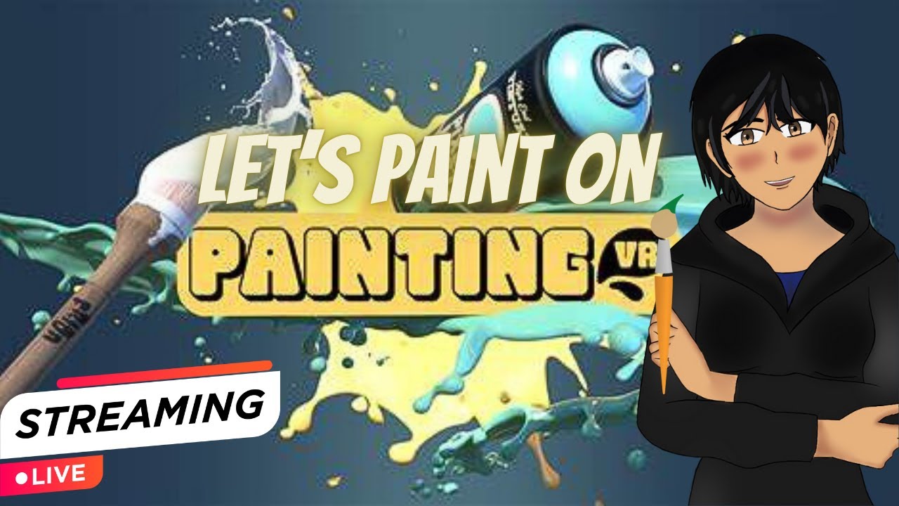 Let's Paint On Painting VR! - YouTube