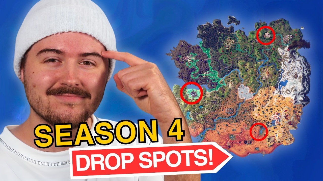 The *BEST* Drop Spots in SEASON 4! - YouTube