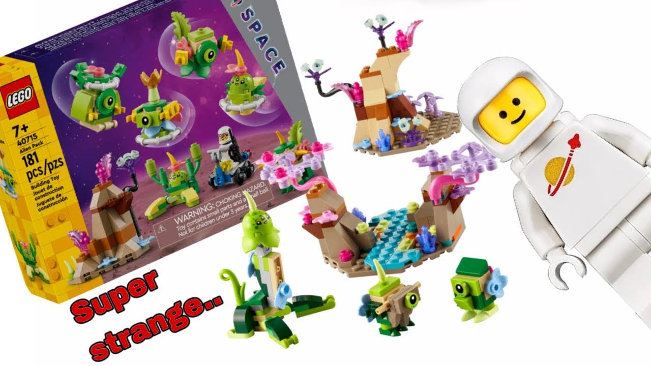 Very Bizarre! - LEGO Alien Pack & Alien Planet Habitat Reveals ...