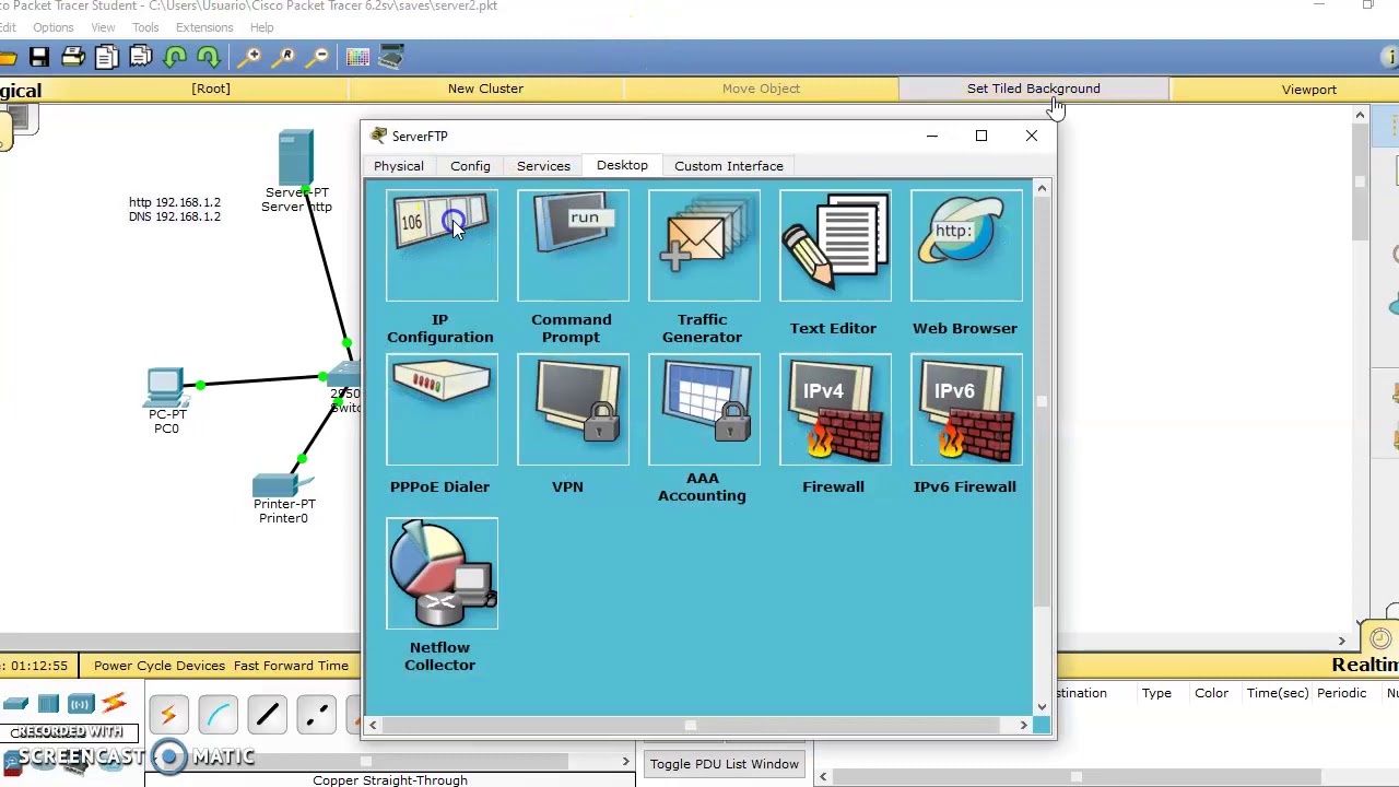 Servidor DHCP, HTTP, FTP en cisco Packet Tracer Parte 3 - YouTube