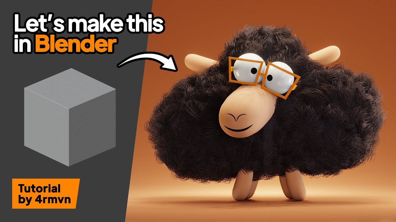 "Sheep Character Modeling in Blender" - YouTube