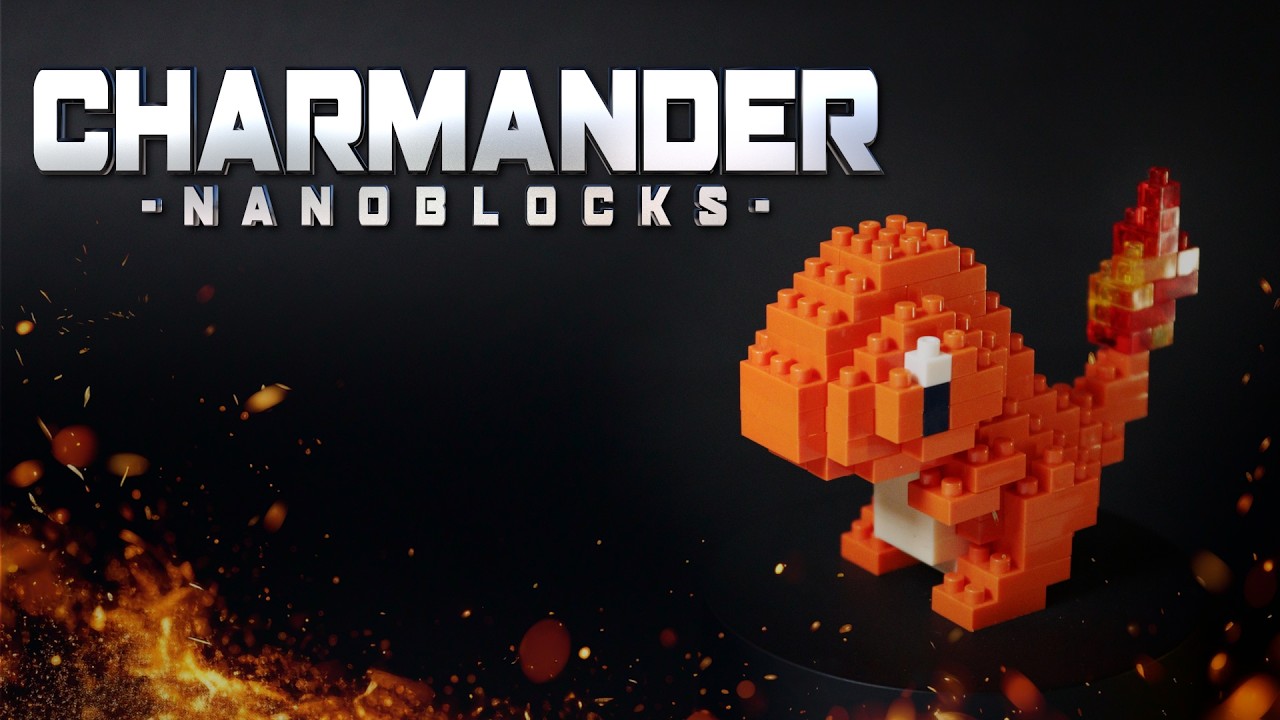 Charmander NanoBlock - ArchGenoMaxx Real Life - YouTube