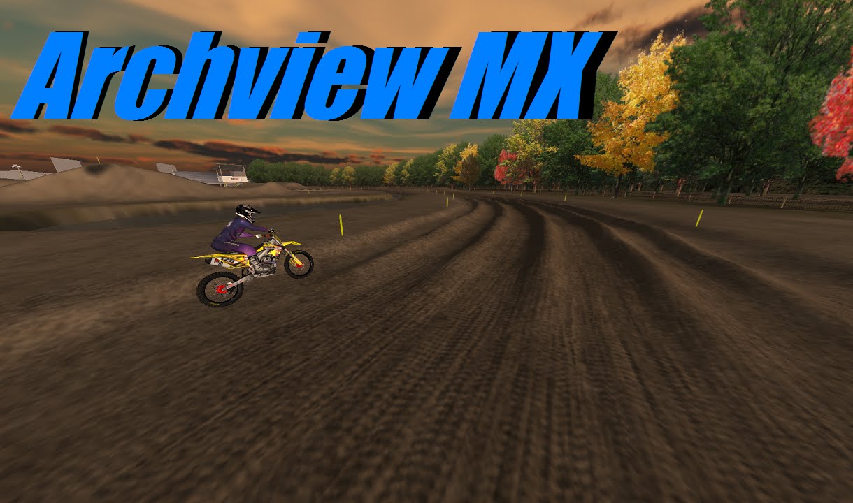 MX Simulator - track review - "2011 Archview MX" - rmz450(2011) - YouTube
