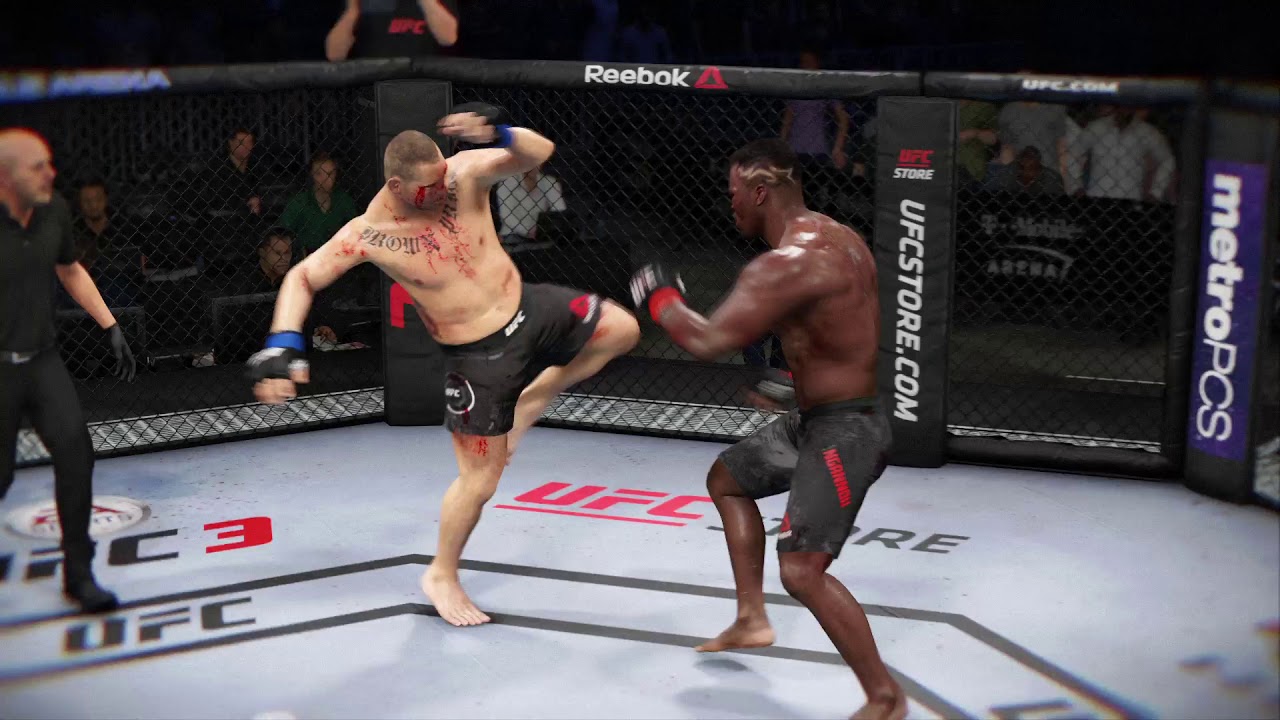 savage ea ufc 3 knockout - YouTube