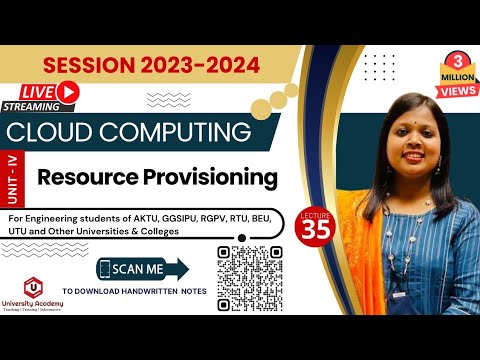 CC35: Resource Provisioning and Resource Provisioning Methods in Cloud Computing - YouTube
