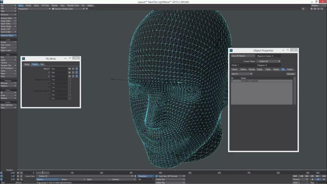 Lightwave 3D Instance Particle Growth Tutorial Part 1 by Bryphi - YouTube