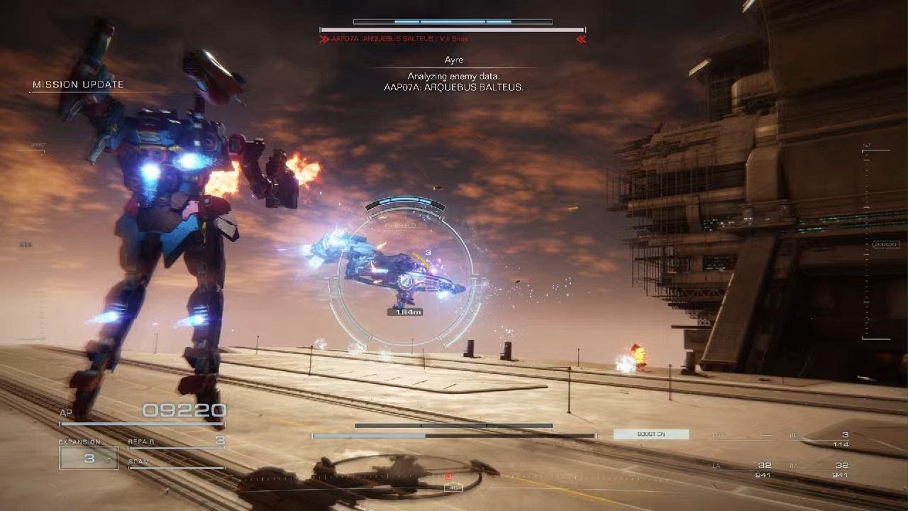 ARMORED CORE VI: V.II Snail Boss fight - YouTube