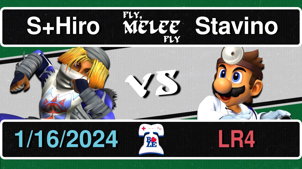 Fly, Melee Fly #21: S+Hiro (Sheik) Vs. Stavino (Doc) - LR4 - YouTube