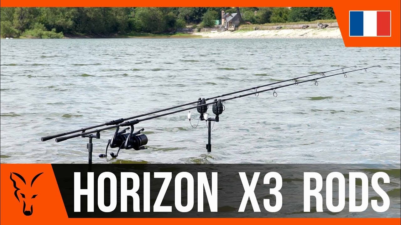 Pêche à la Carpe FOX TV *** Horizon X3 Rods - YouTube