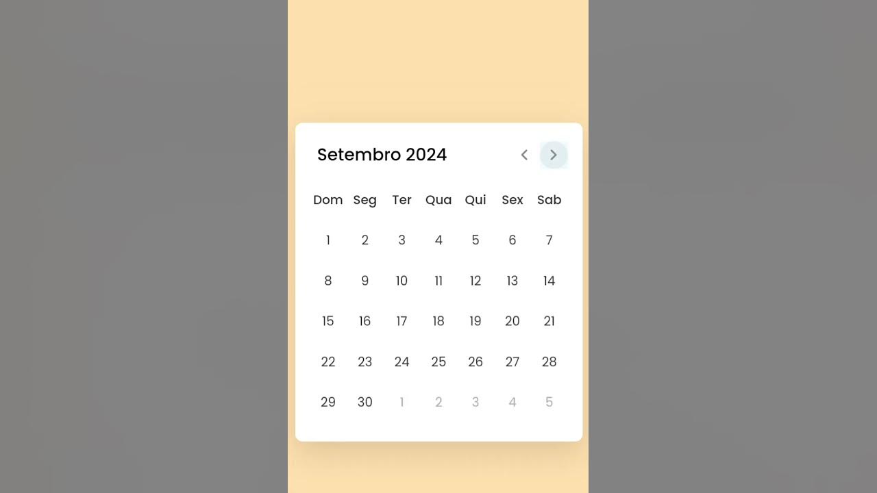 Calendário Dinâmico Em Html Css E Javascript Youtube