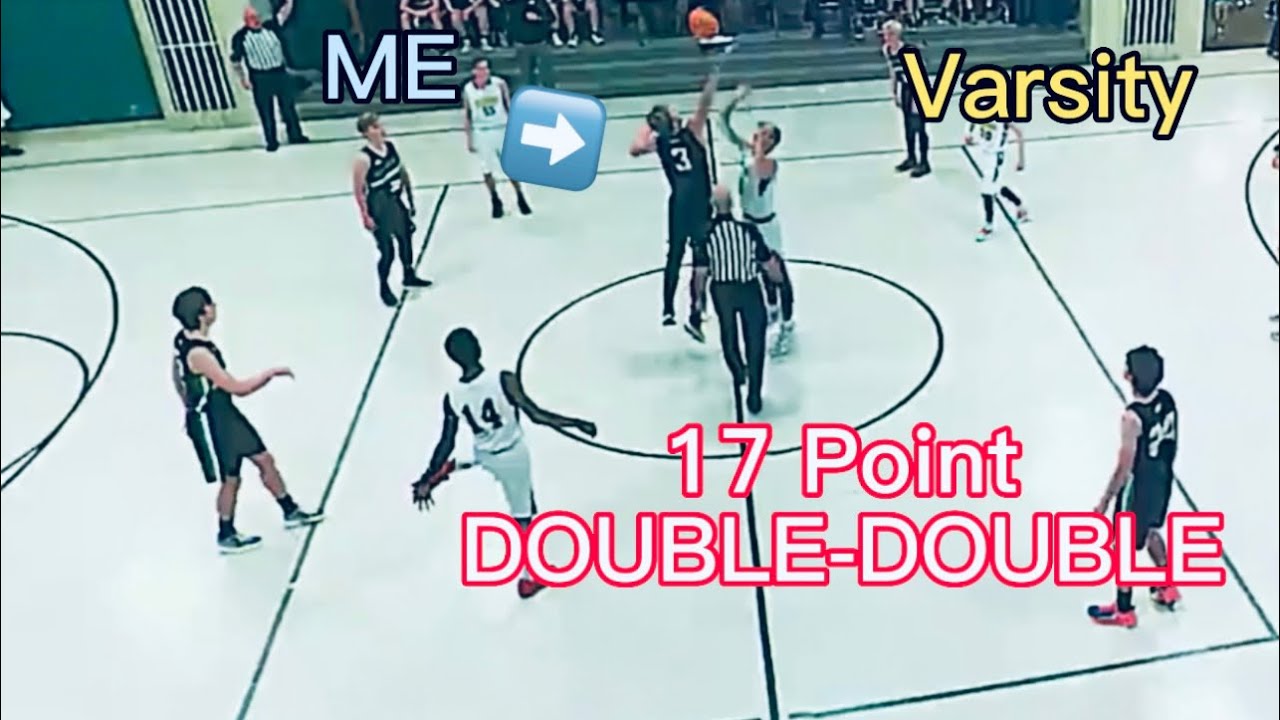 HS Sophomore Drops 17 Point DOUBLE-DOUBLE In Insane Varsity Game - YouTube