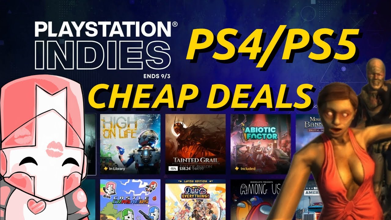 PSN Cheap Video Game Sale PS4/PS5 - PlayStation Indies on a Budget ...