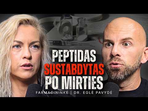 FARMACININKĖ: Peptidų JUODOJI rinka, TUŠTI papildai ir MELAS kraujo tyrimų rezultatuose